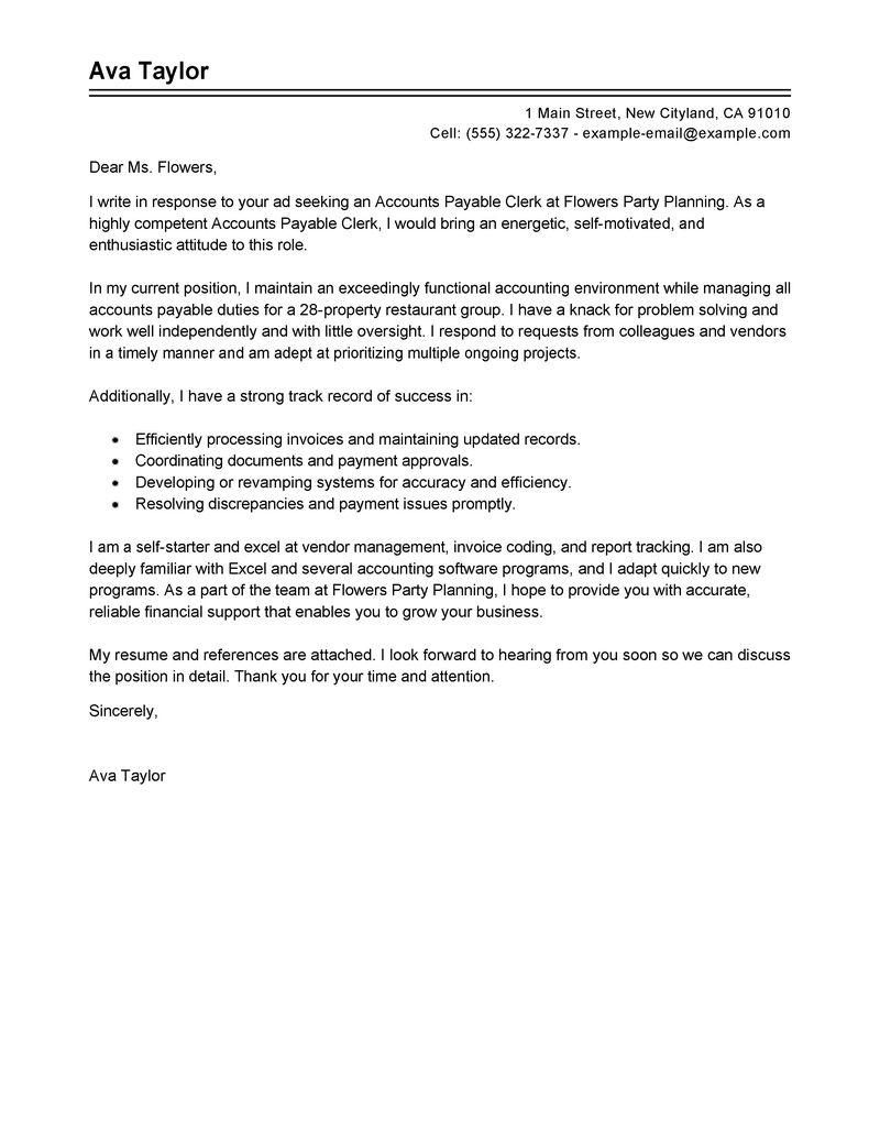 27+ Accounting Internship Cover Letter - letterly.info