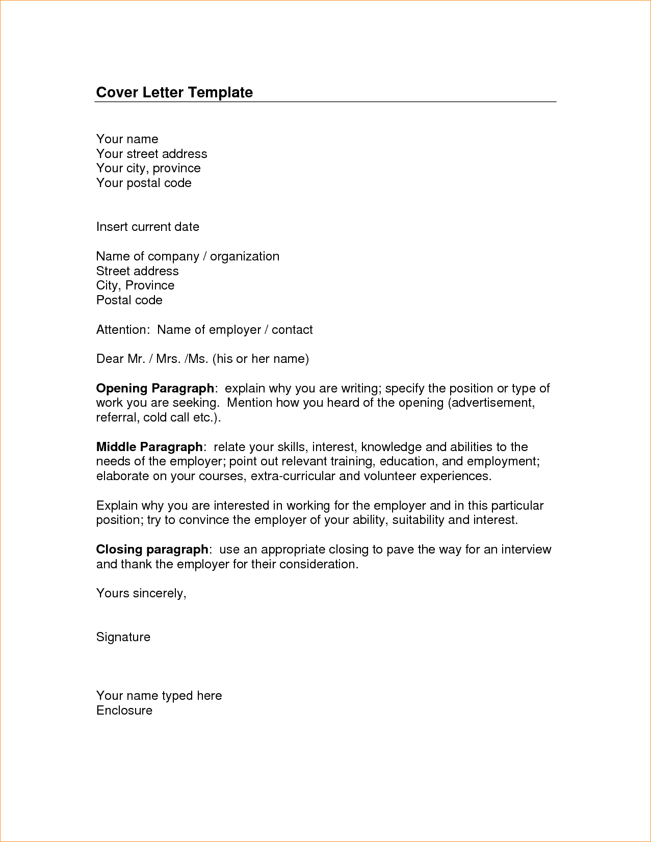 30+ Addressing A Cover Letter - letterly.info