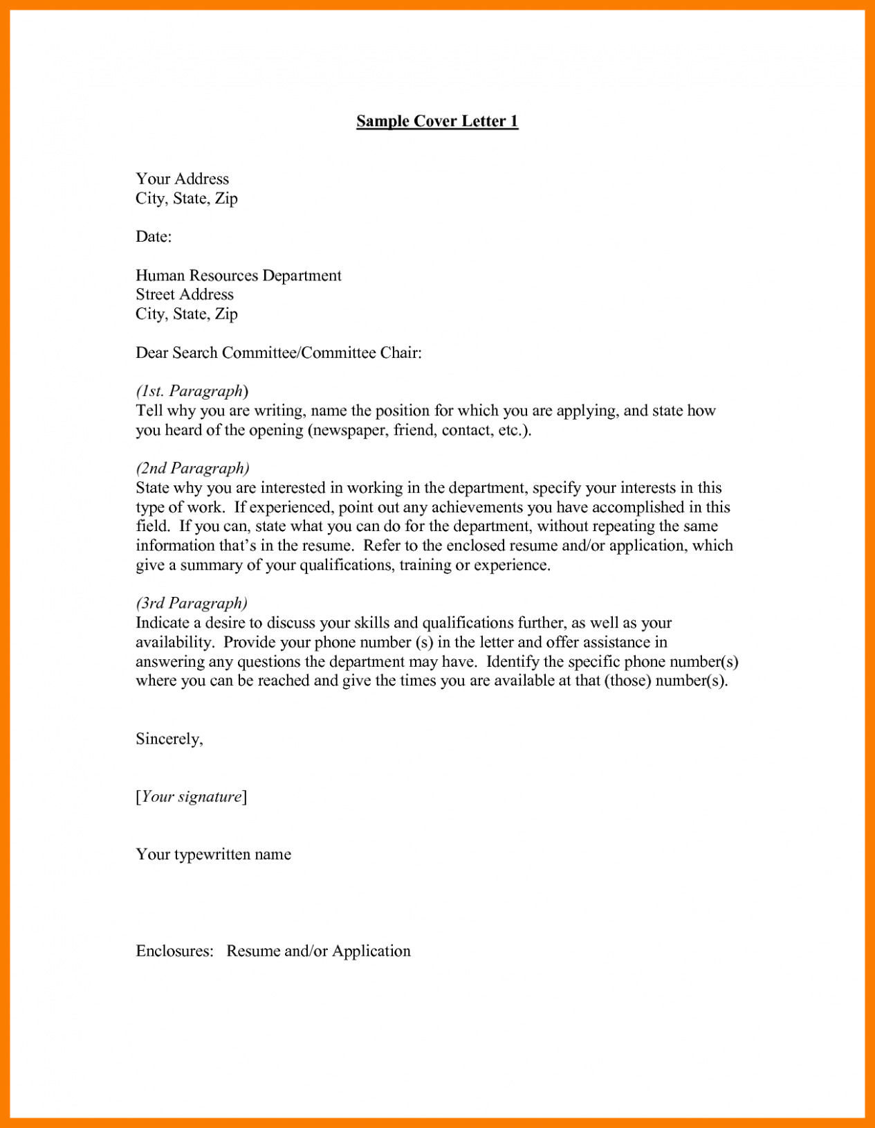 Addressing A Cover Letter Free Download Addressing Cover Letter To ...