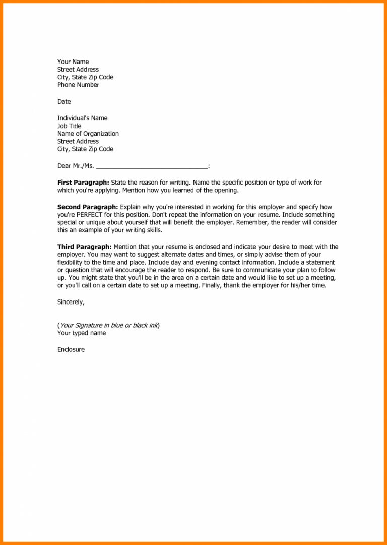 Basic Cover Letter 17 Sample Basic Cover Letter Zasvobodu Resume ...