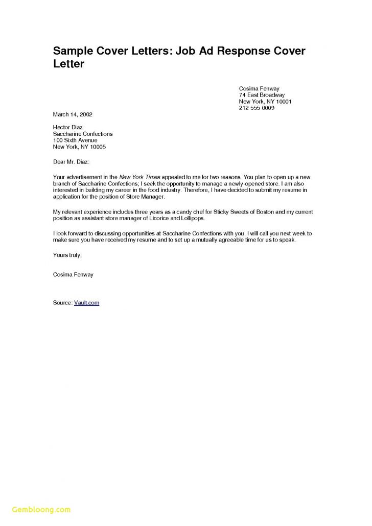 Basic Cover Letter Basic Cover Letter Inspirationa Simple Cover Letter ...