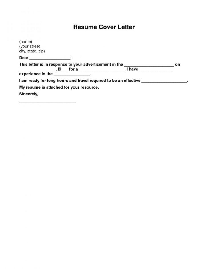 Basic Cover Letter Example Simple Cover Letter Resume Write And Writing ...