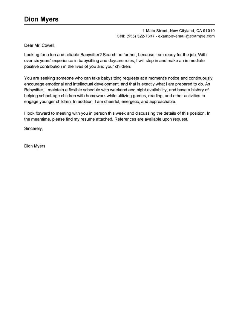 27+ Best Cover Letter Ever - letterly.info