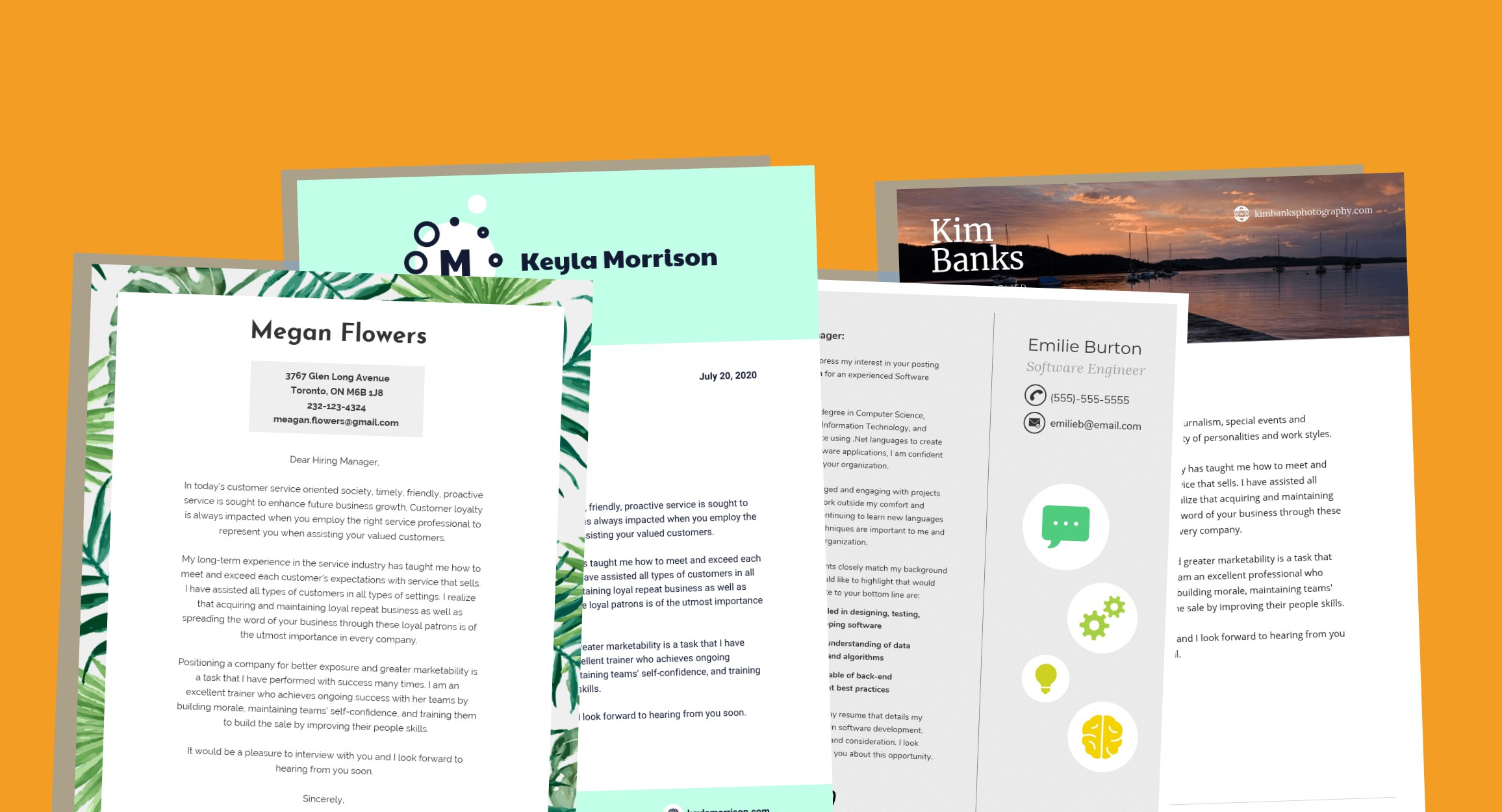 Best Cover Letters 10 Cover Letter Templates And Expert Design Tips To ...