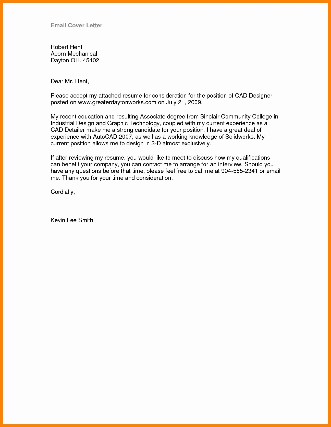 Cashier Cover Letter Email Cover Letter And Resume Sample Elegant ...