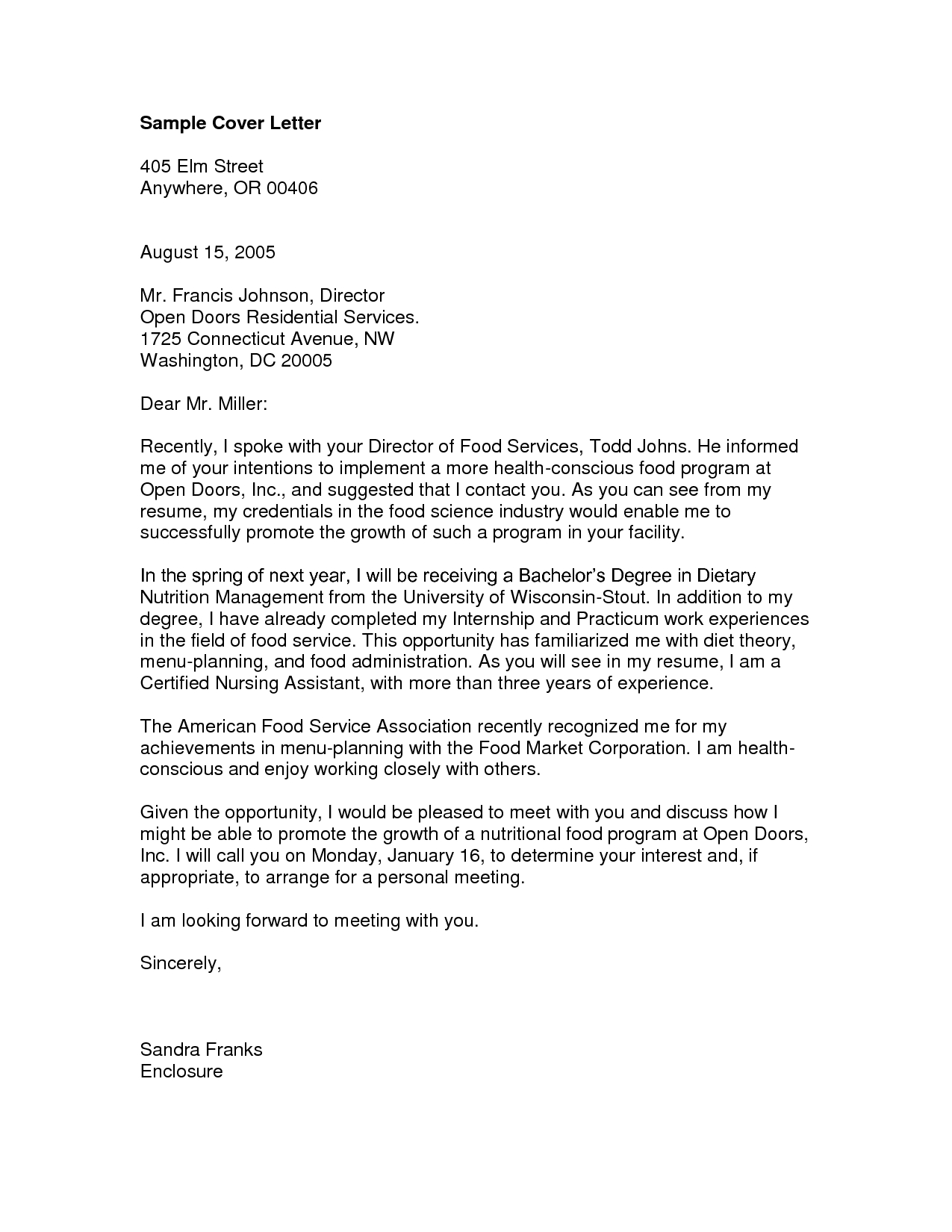 23+ Cna Cover Letter - letterly.info