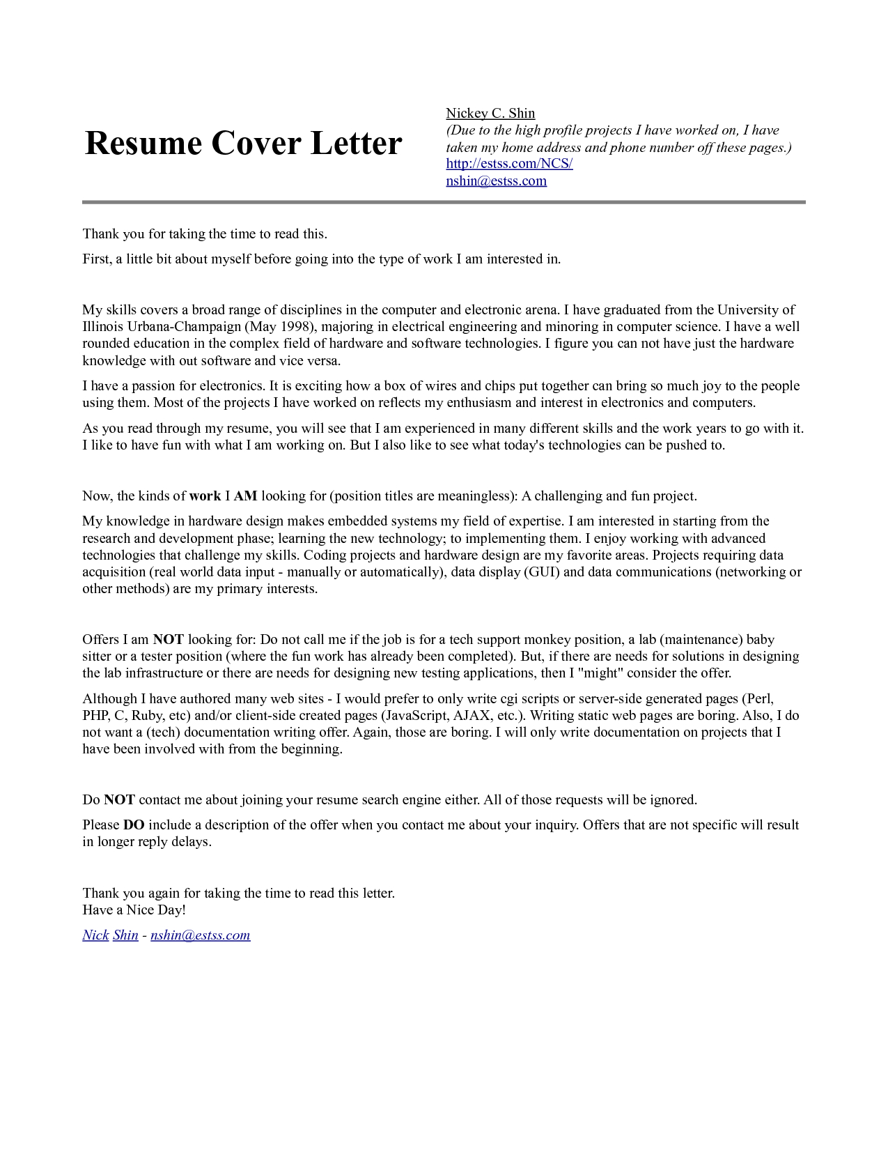 26+ Computer Science Cover Letter - letterly.info