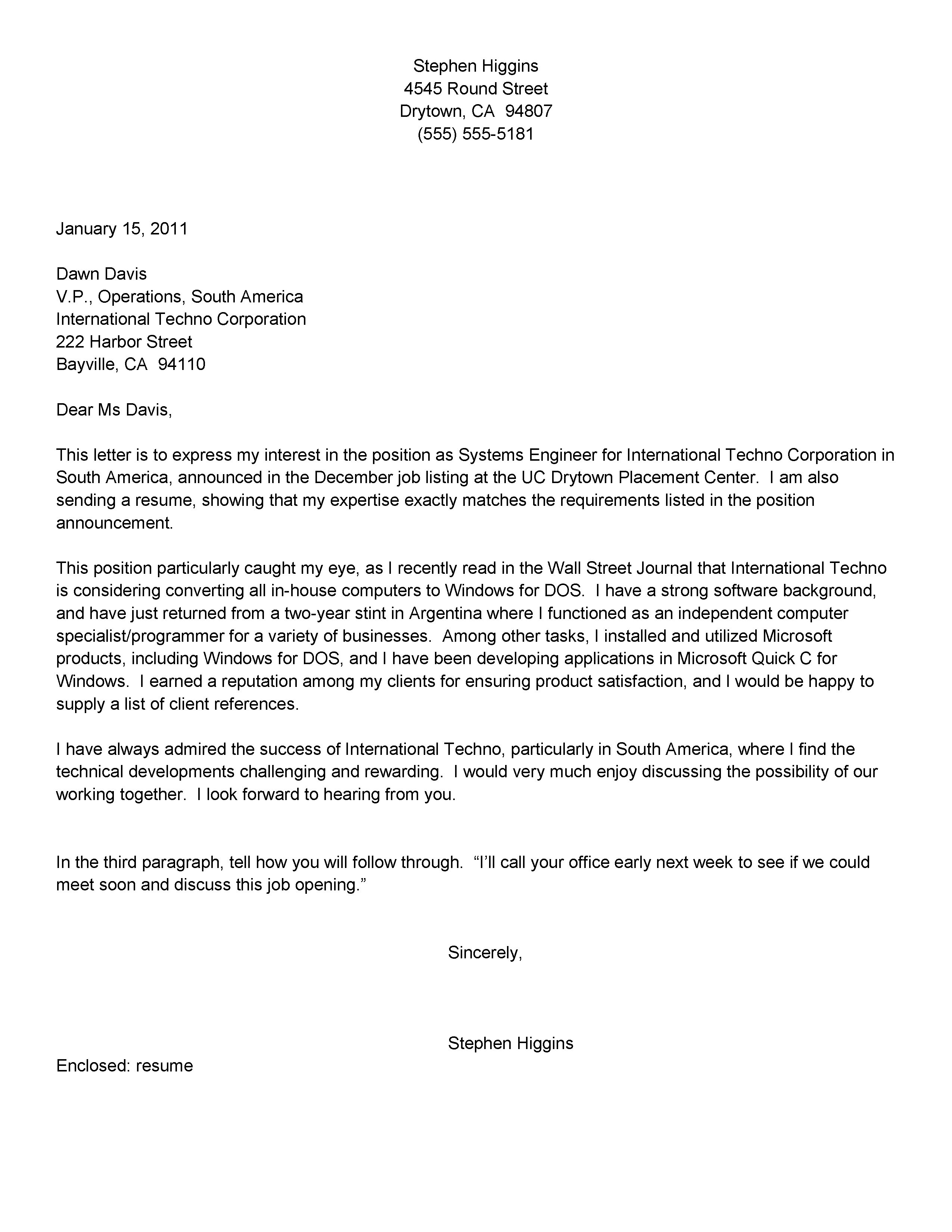 26+ Computer Science Cover Letter - letterly.info