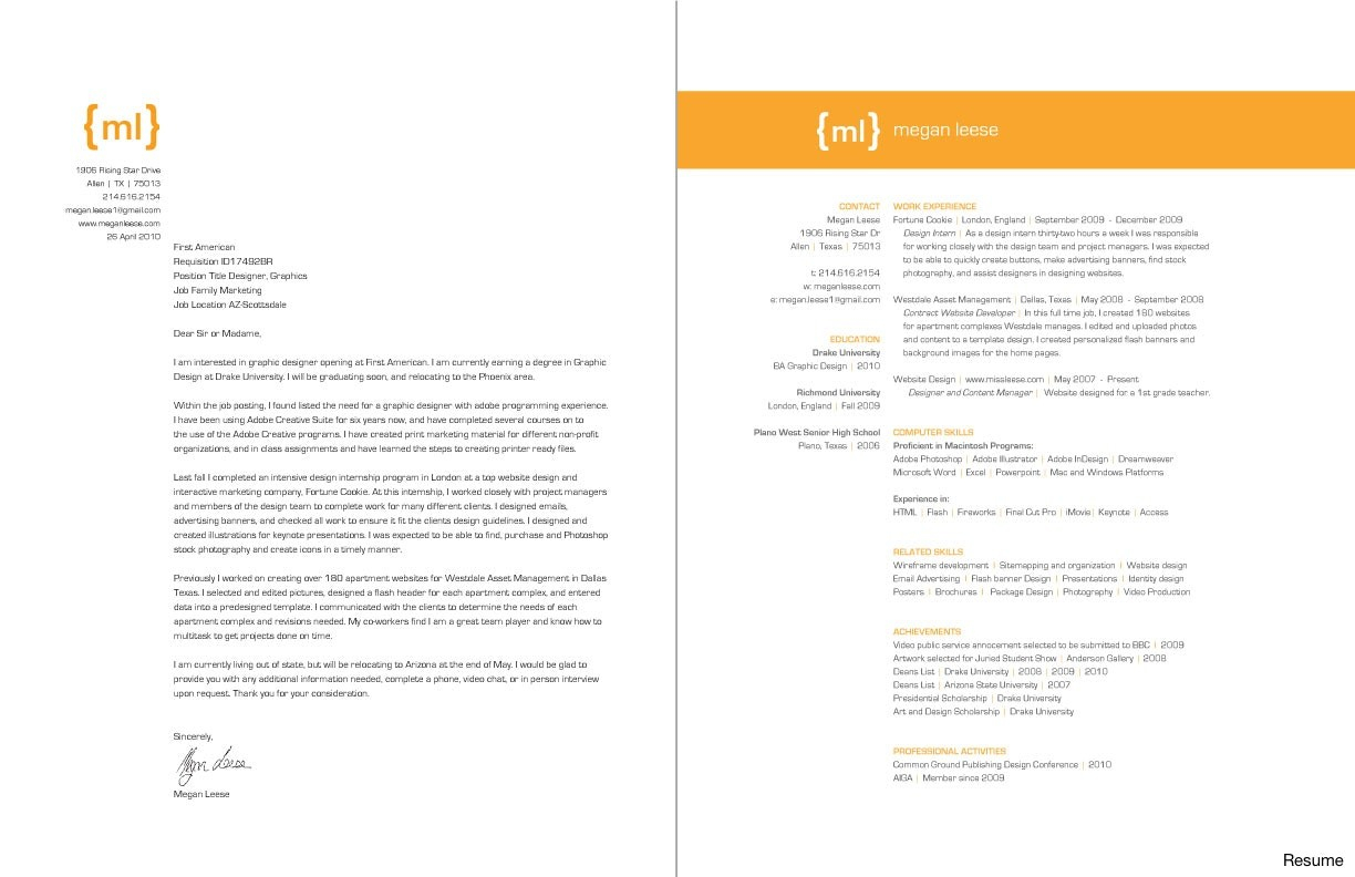23+ Cover Letter Design - letterly.info
