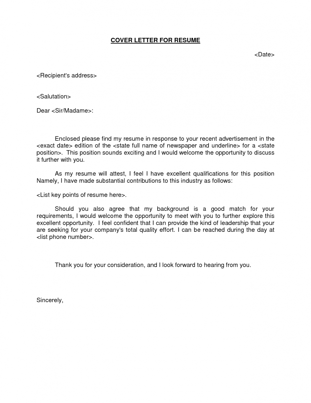 27+ Cover Letter Enclosure - letterly.info