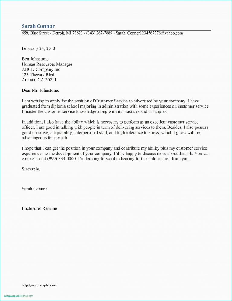 Cover Letter Enclosure Enclosure Cover Letter Inspirationa Sample ...