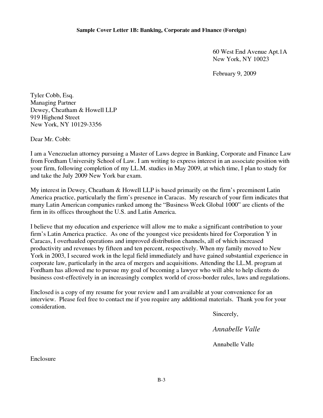 Cover Letter Ending Cover Letter Ending Templates End Sincerely Banking ...