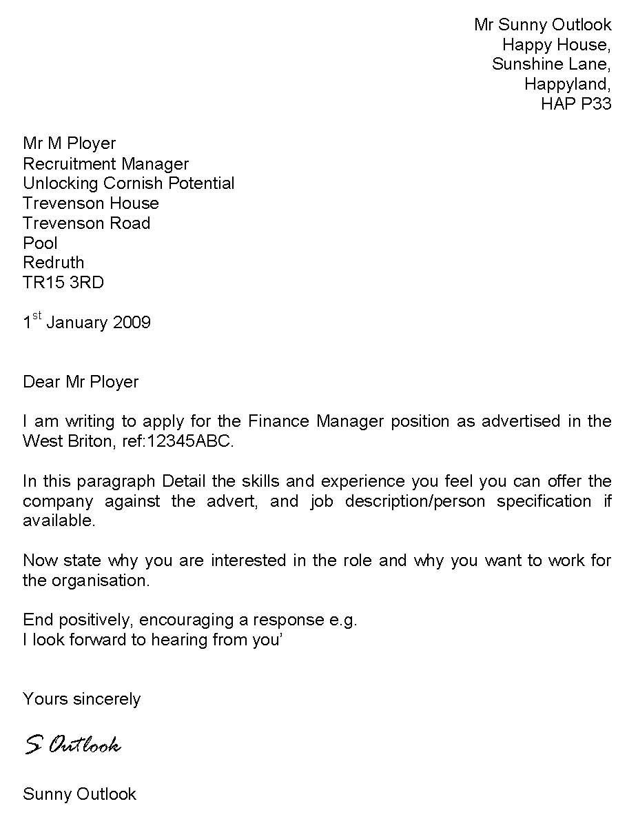 26+ Cover Letter For Cv - letterly.info