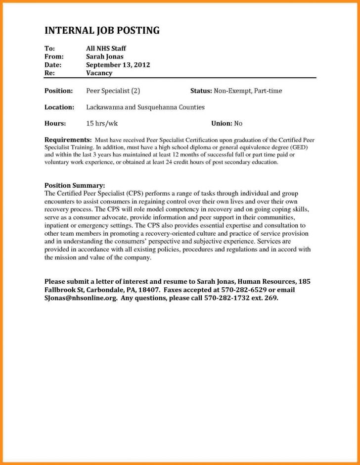 Cover Letter For Internal Position Cover Letter Examples Job Posting ...