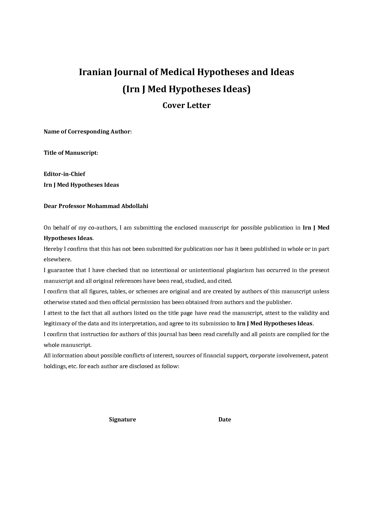 27+ Cover Letter For Journal Submission - letterly.info