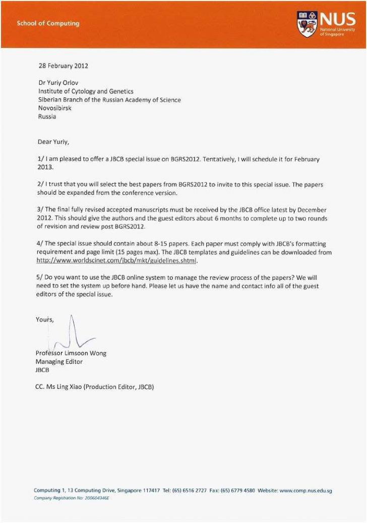 Cover Letter For Journal Submission Letter Format For Report Submission ...