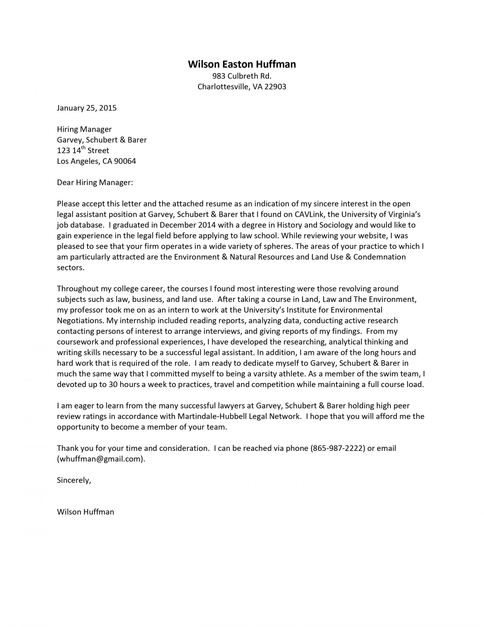 25+ Cover Letter Format Examples - letterly.info