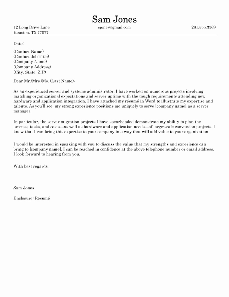 25+ Cover Letter Format Examples - letterly.info
