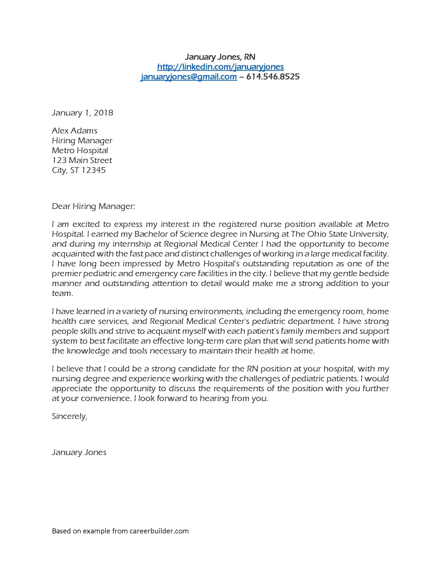 26+ Cover Letter Ideas - letterly.info