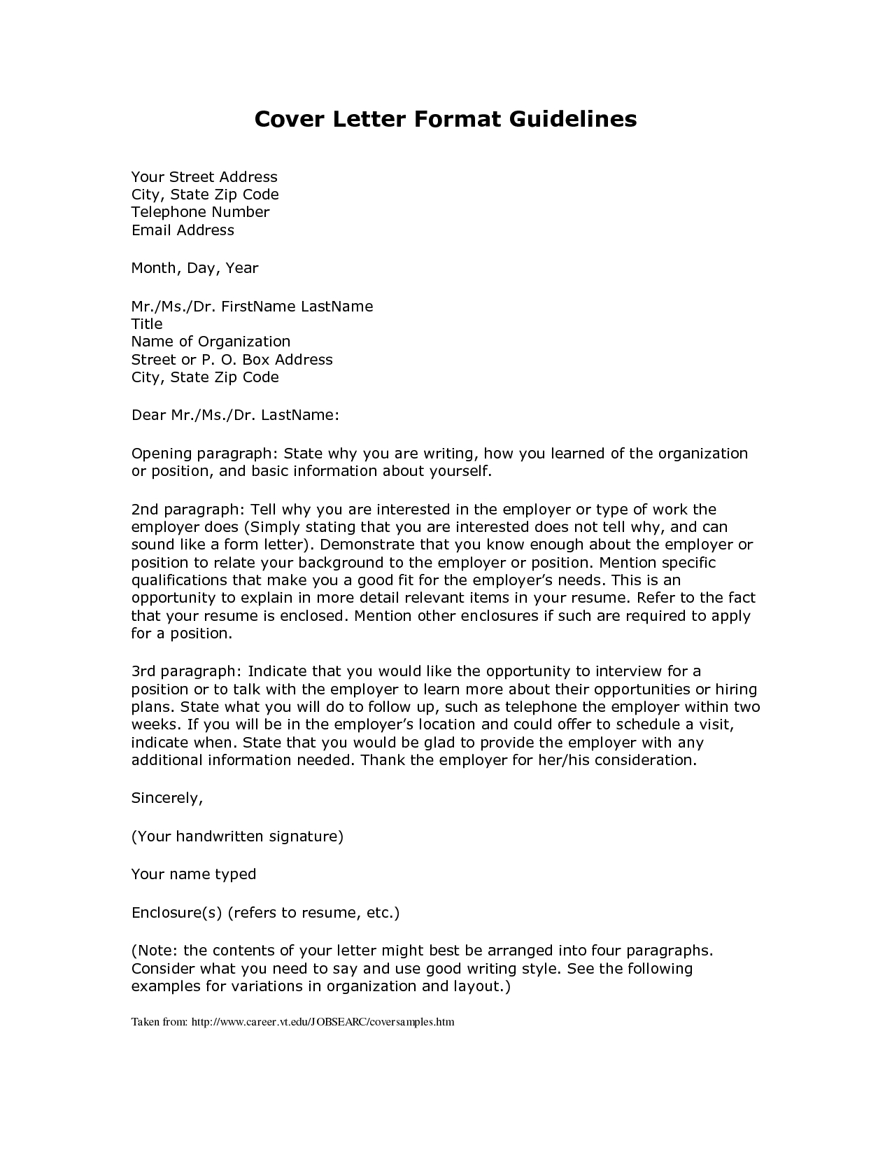25+ Cover Letter Outline - letterly.info