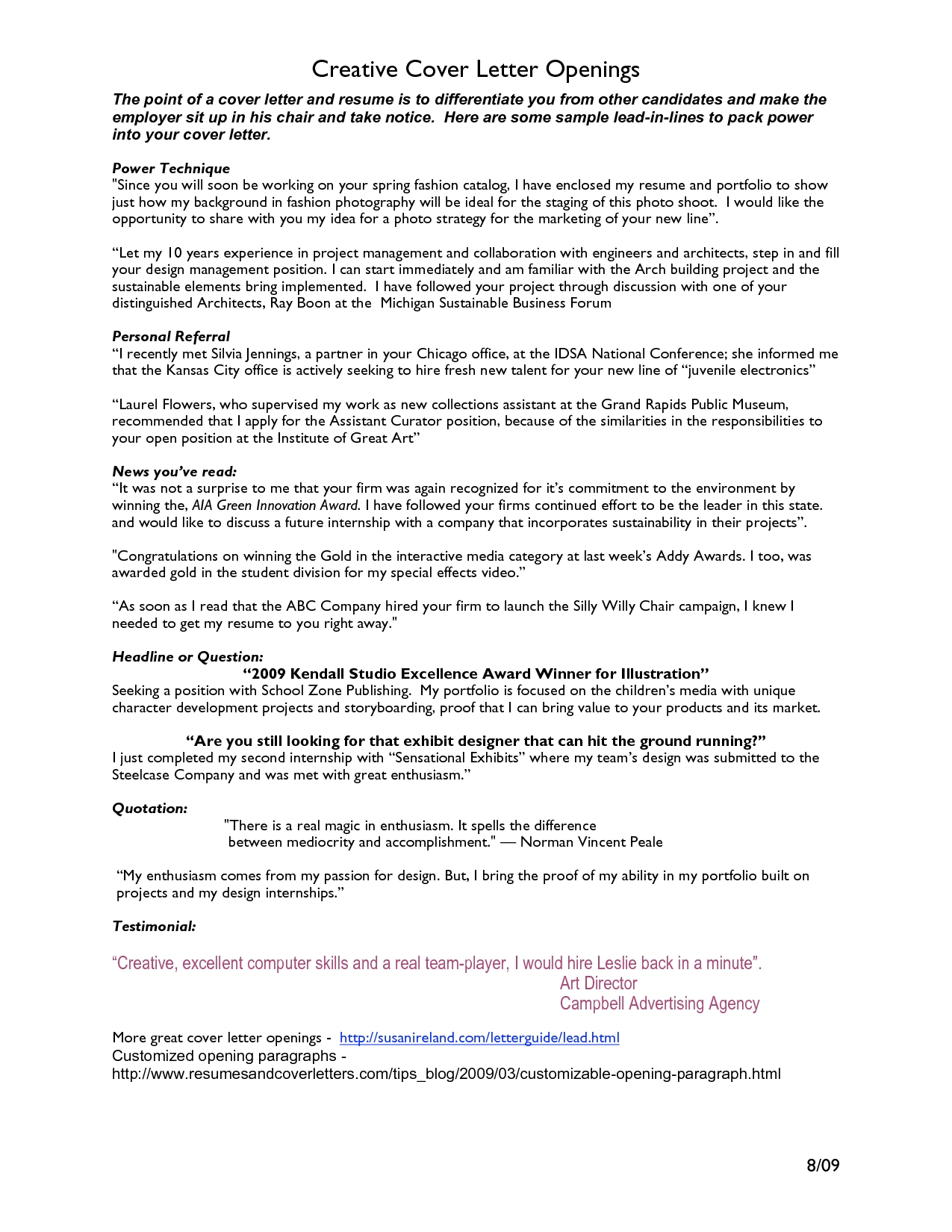 27+ Cover Letter Starters - letterly.info