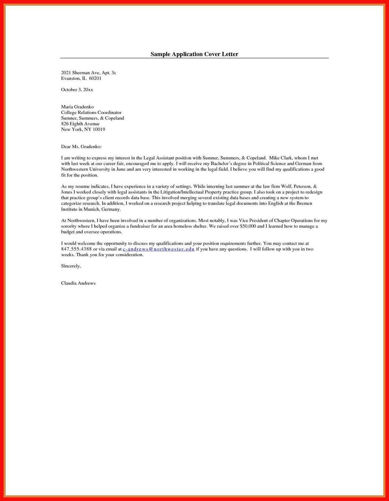 26+ Cover Letter Template For Job Application - letterly.info