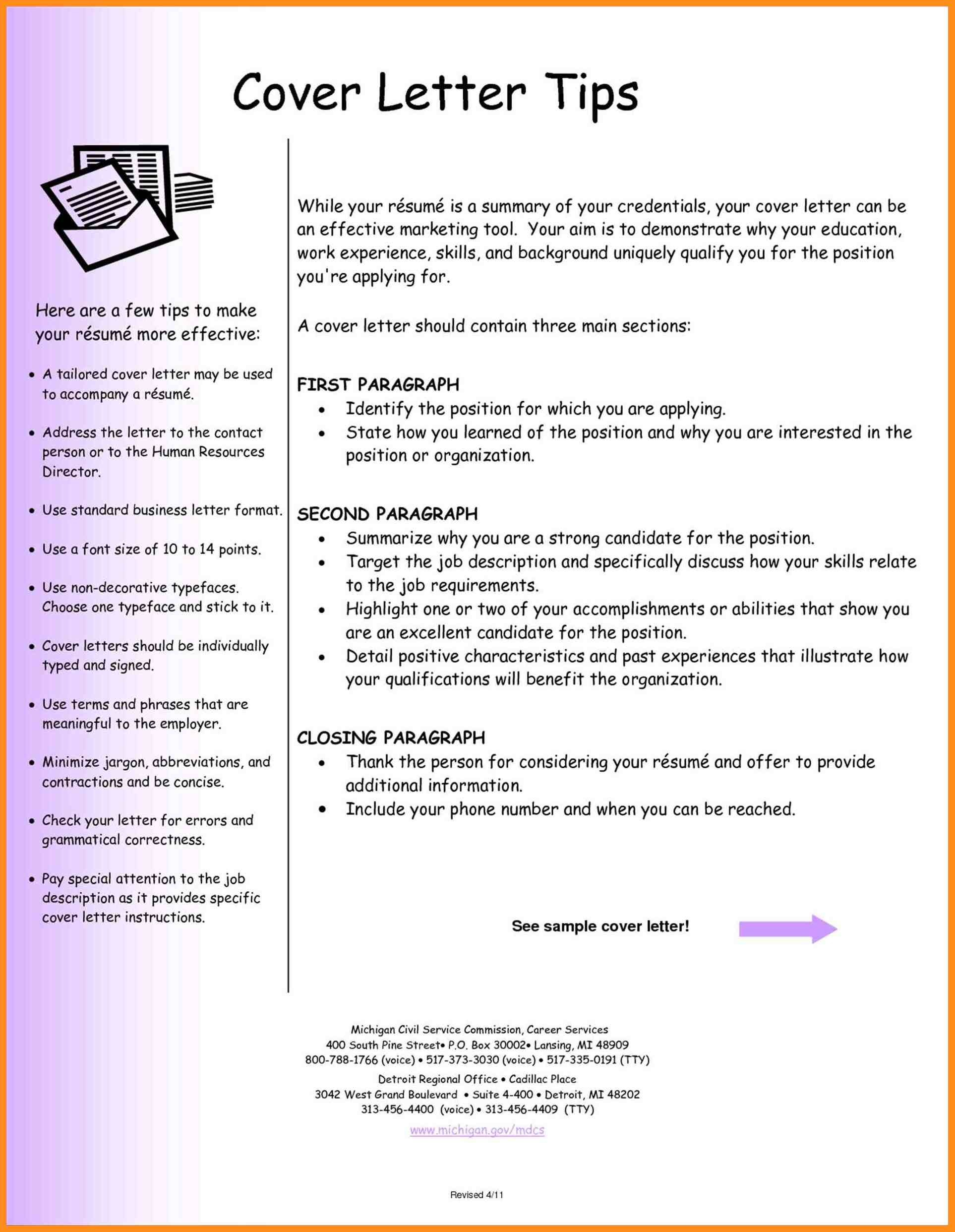 Cover Letter Tips Cover Letter Tips For Letters Writing Agenda Example ...