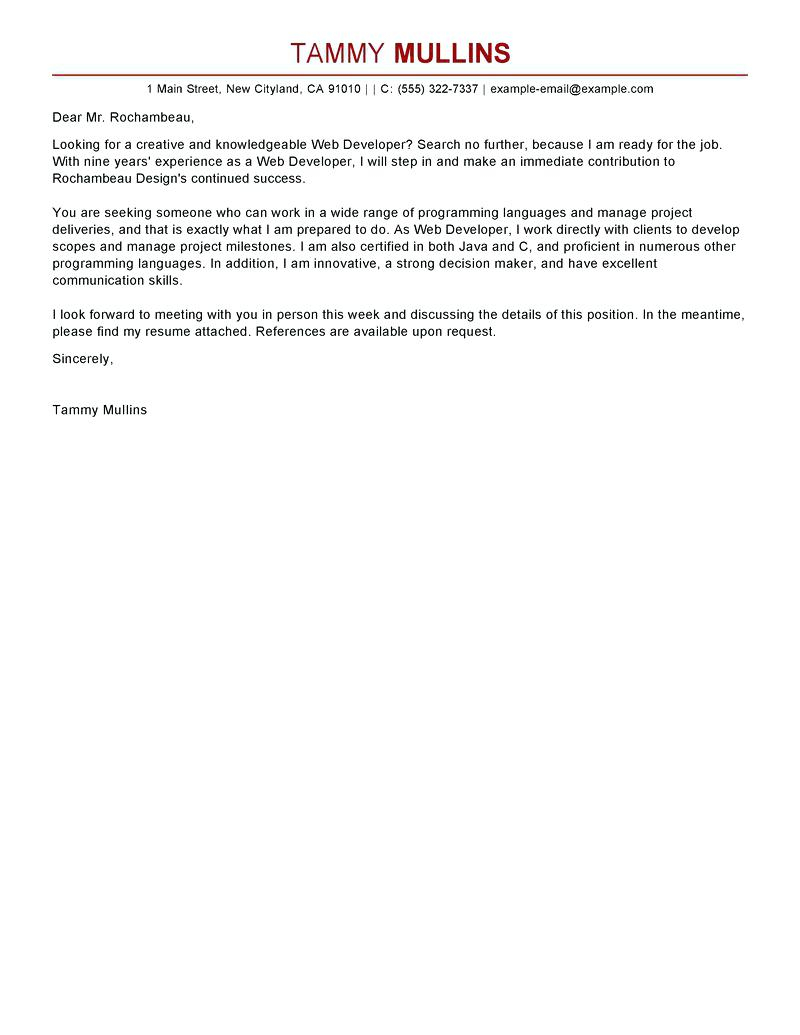 26+ Creative Cover Letters - letterly.info