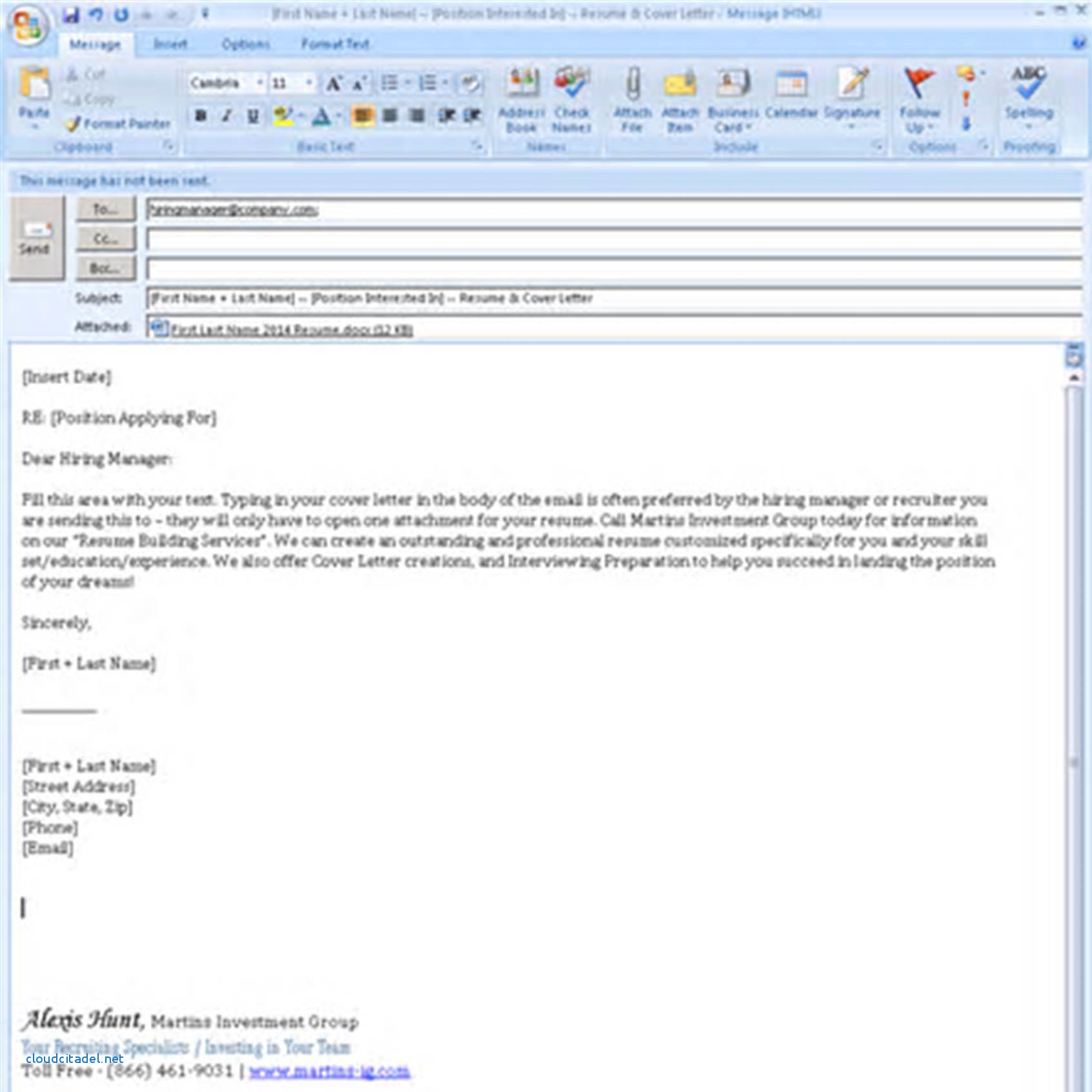 27+ Email Cover Letter Format - letterly.info