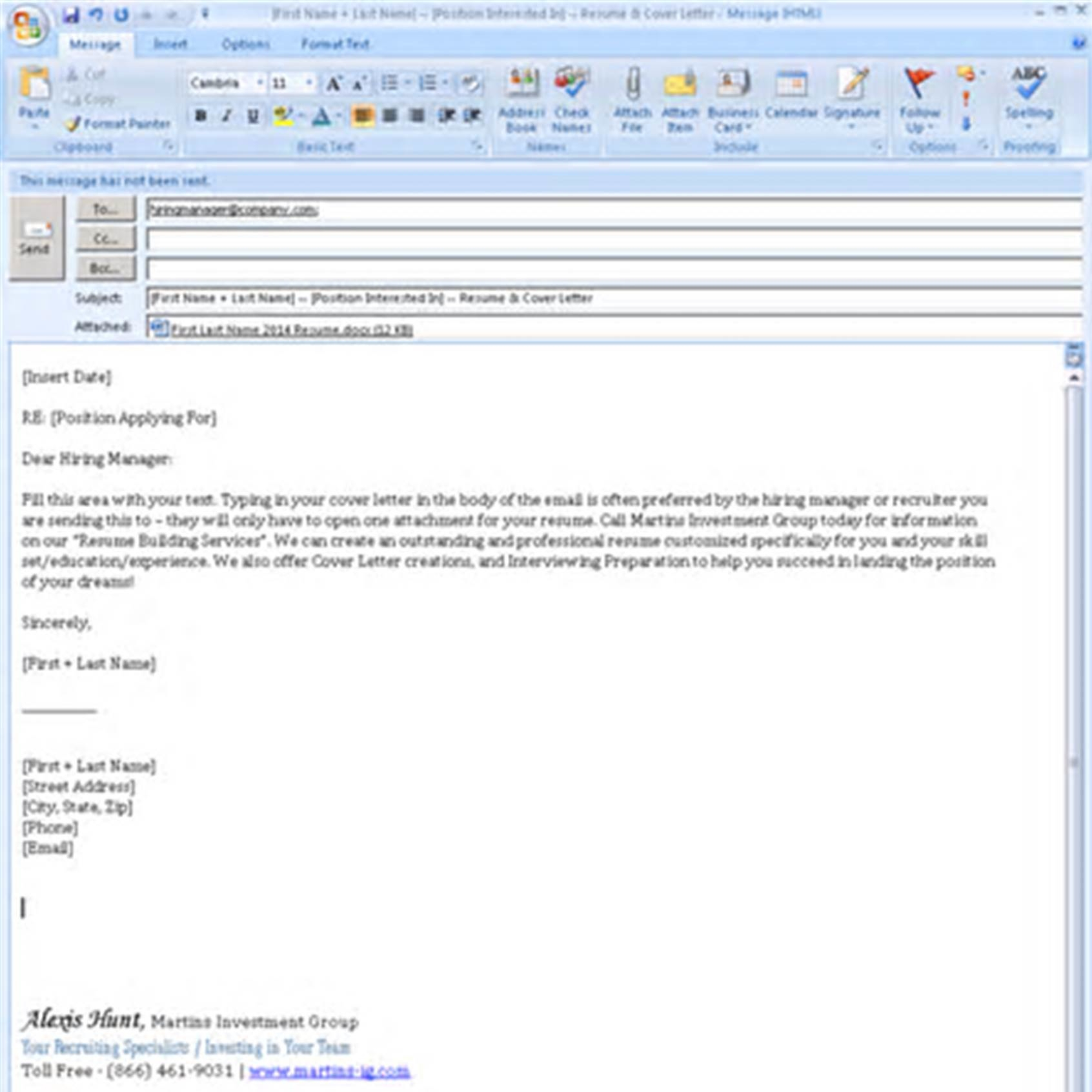 25+ Email Cover Letter Sample - letterly.info