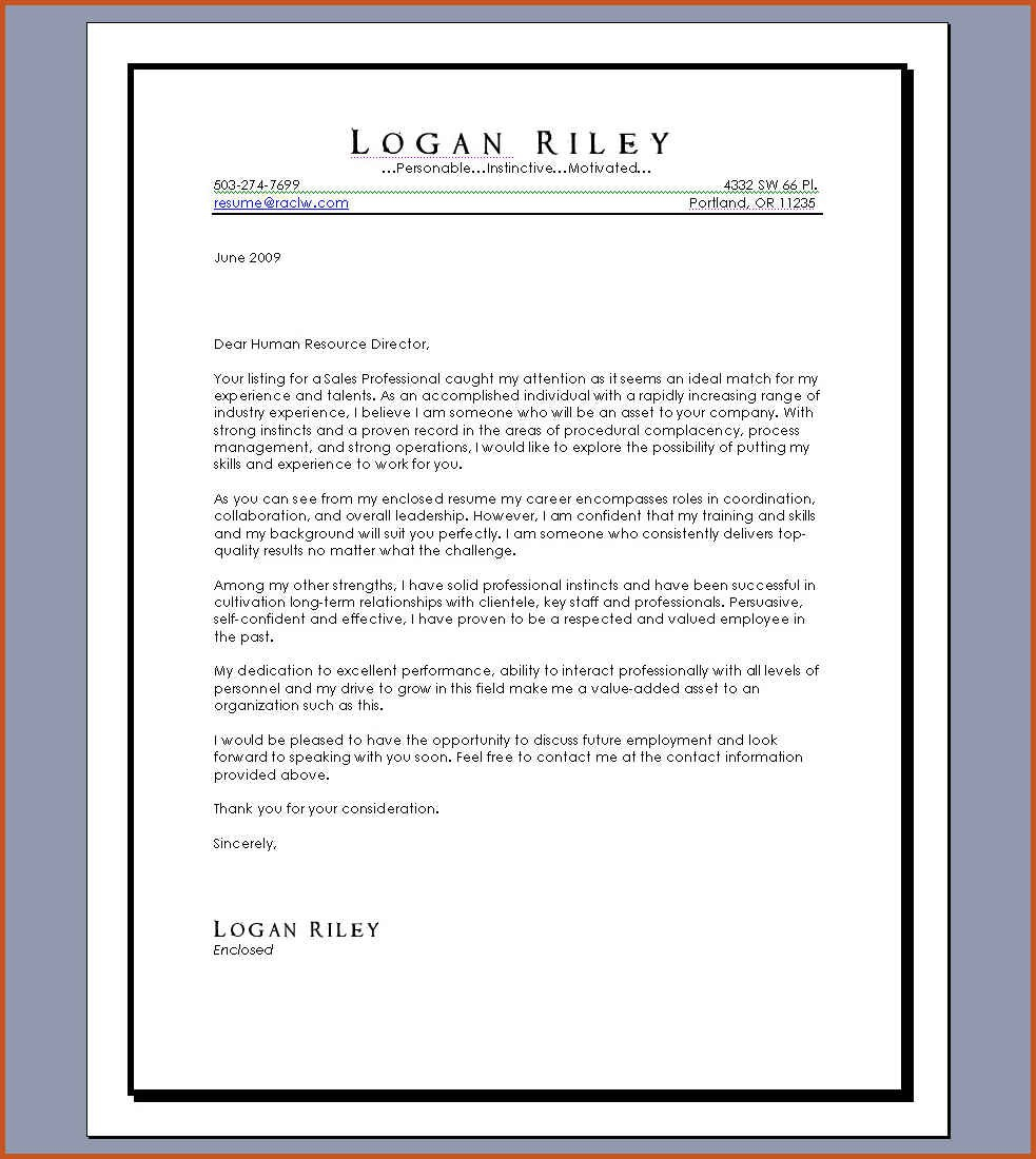 26+ Example Of A Great Cover Letter - letterly.info