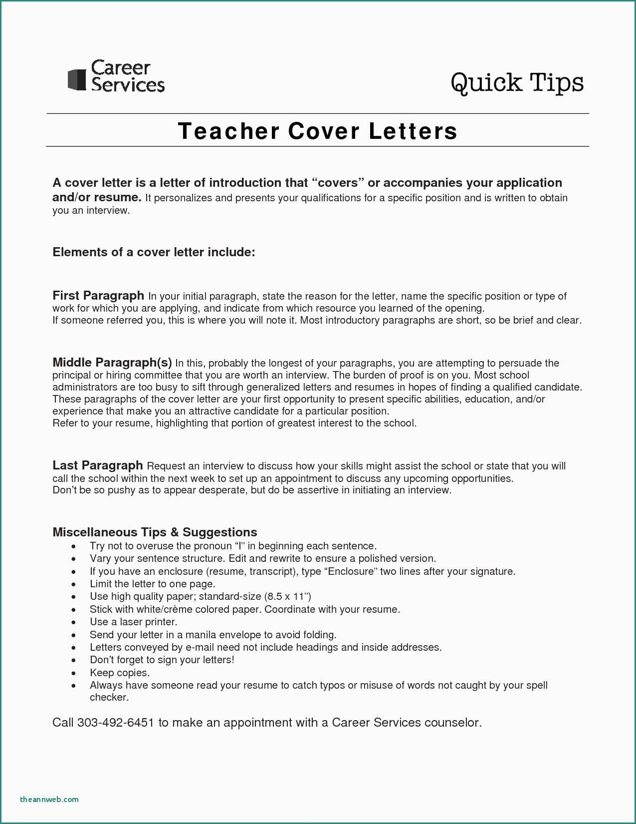 Examples Of Cover Letters For Teachers Application Letter Format For ...