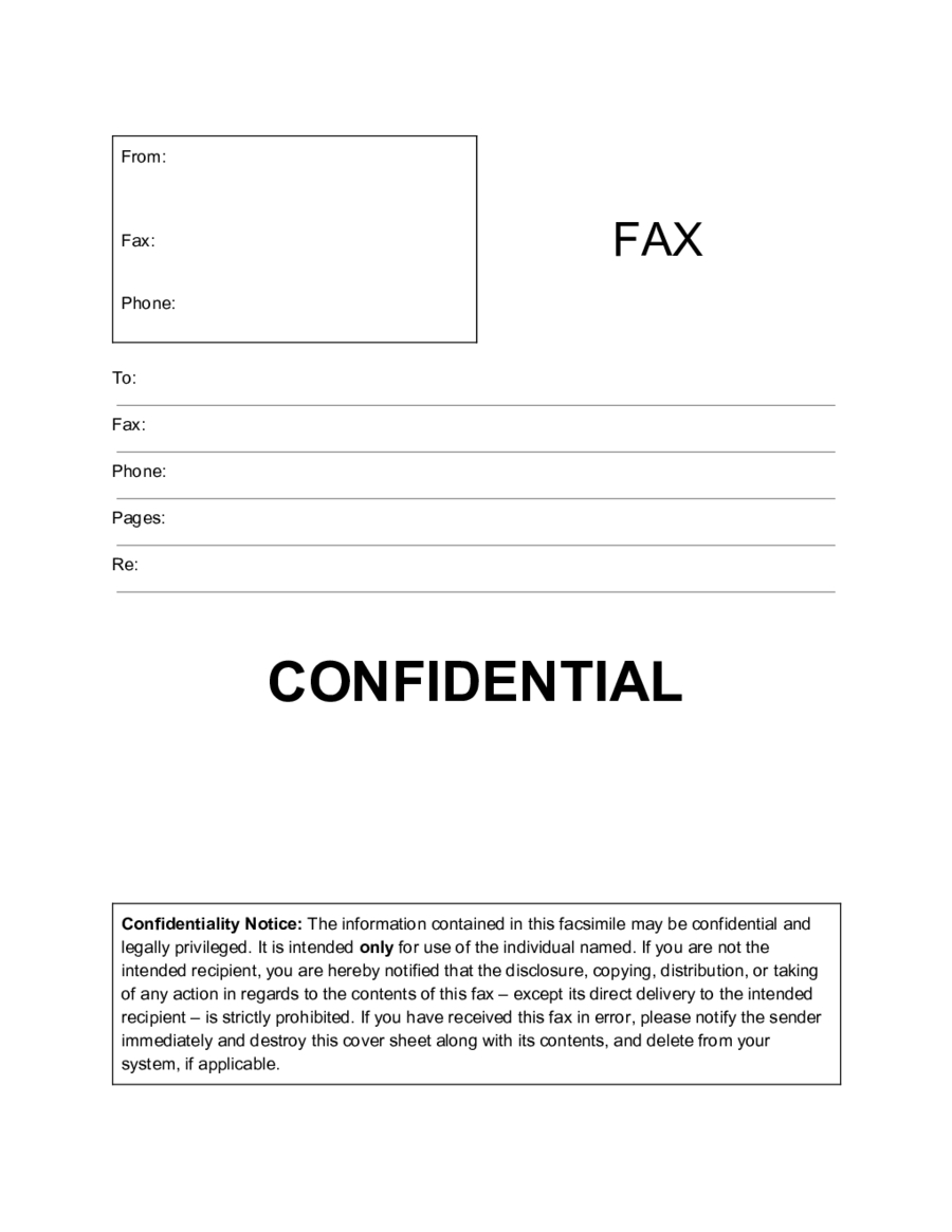 Fax Cover Letter 7 Free Fax Cover Sheet Pdf Exclusive Resumes Fax Cover ...