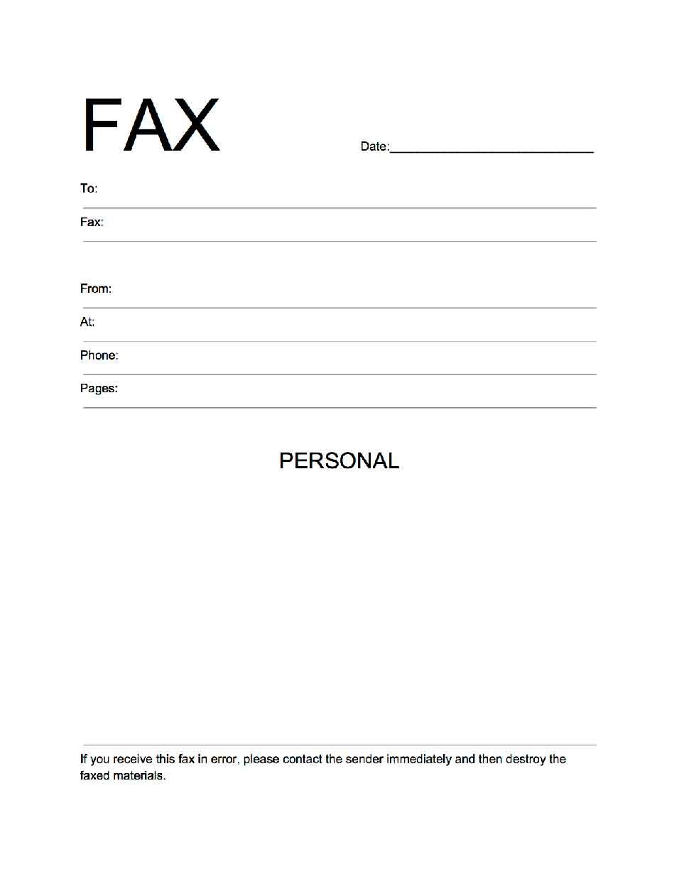 30+ Fax Cover Letter - letterly.info