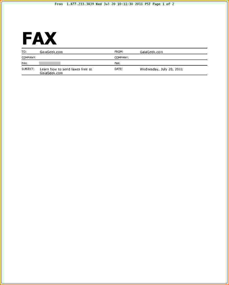 26+ Fax Cover Letter Template - letterly.info