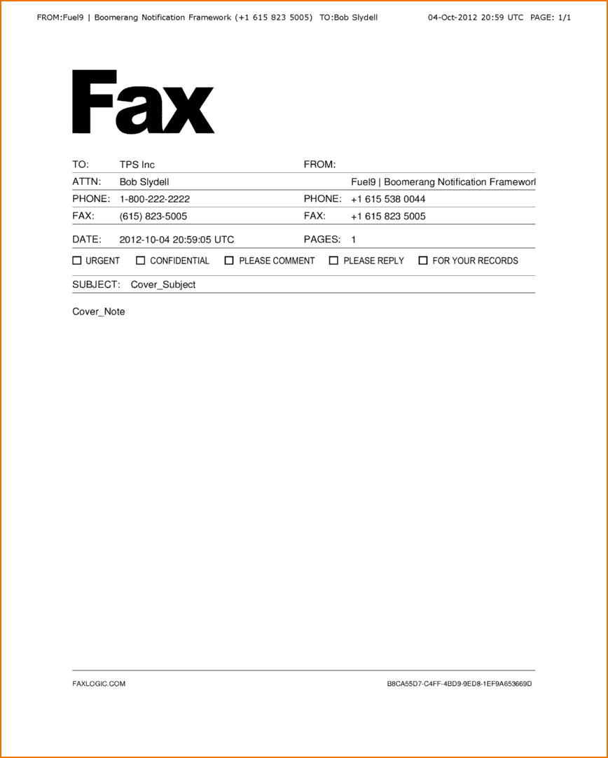 26+ Fax Cover Letter Template - letterly.info
