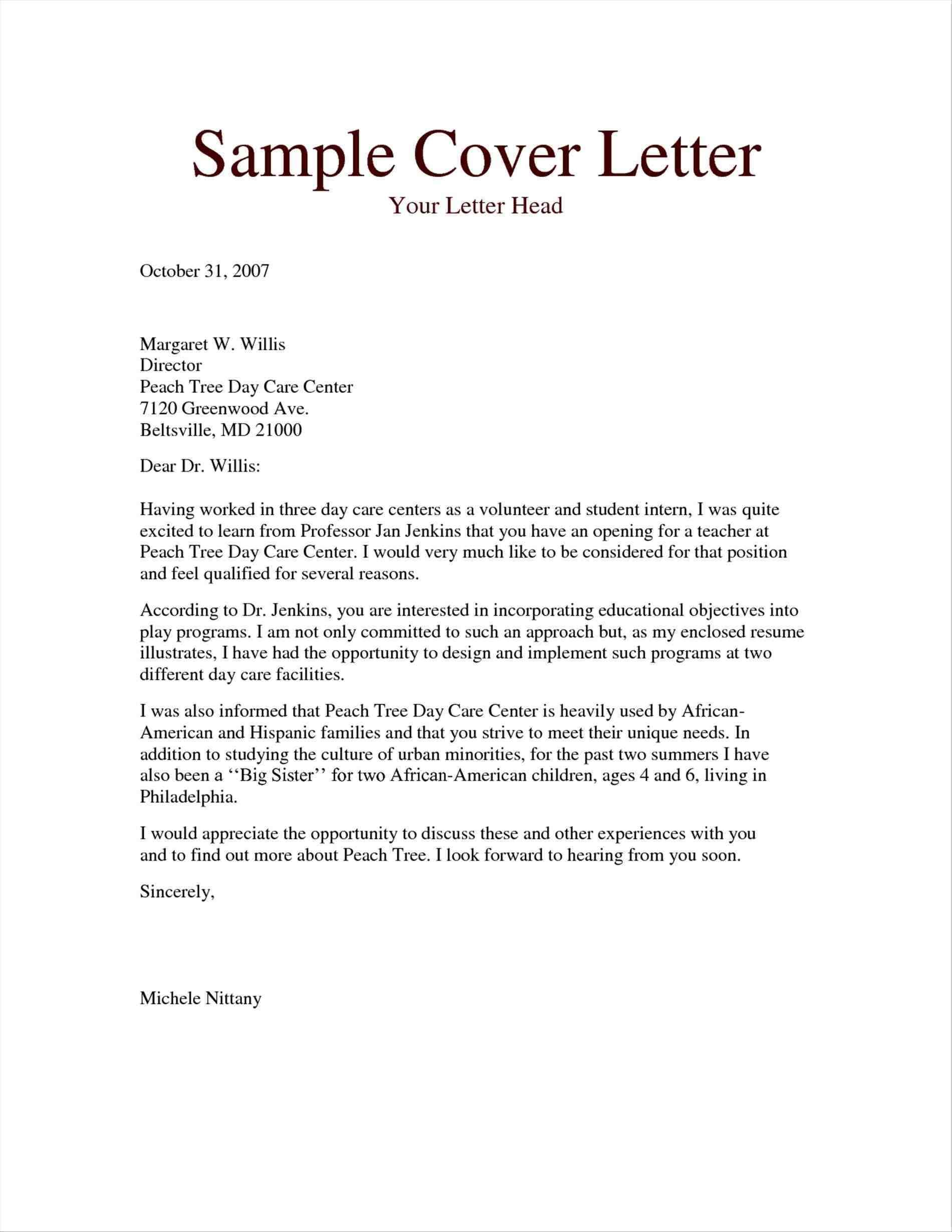 25+ Free Cover Letter Templates - letterly.info