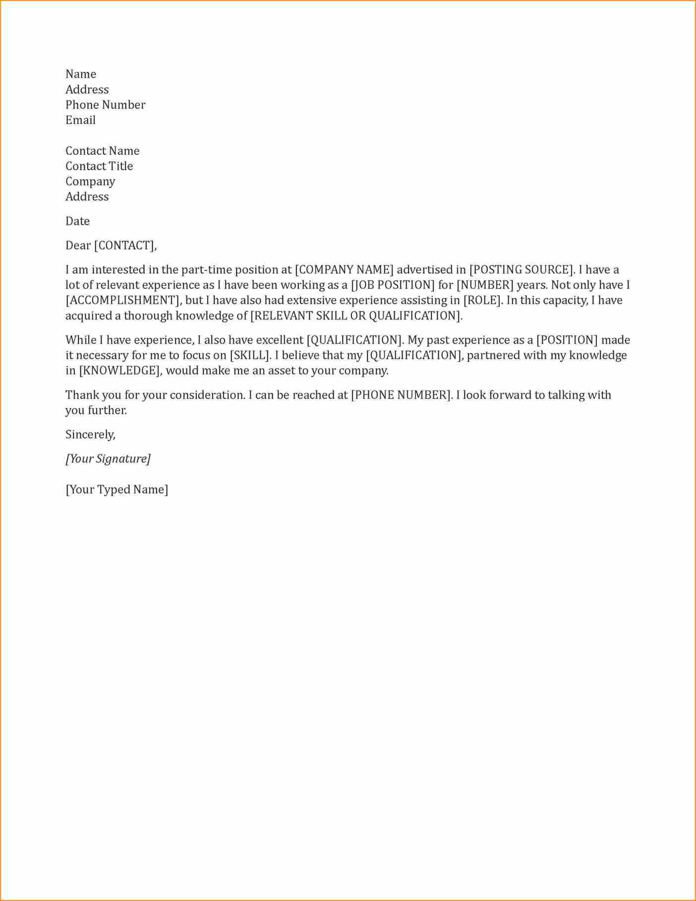 25+ General Cover Letter - letterly.info