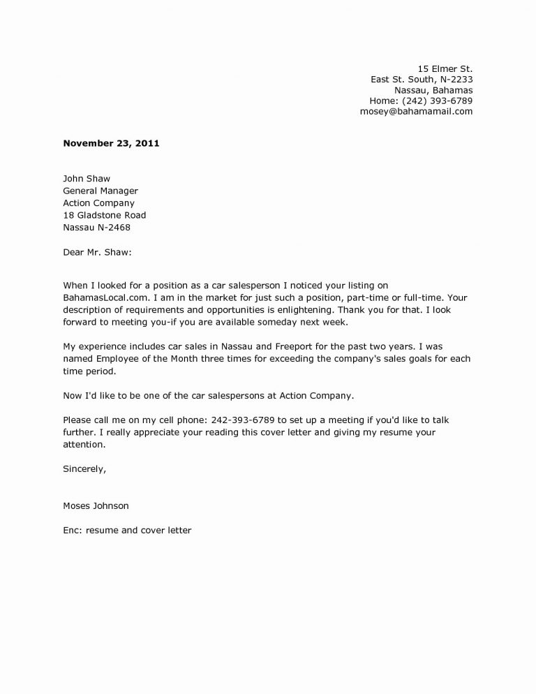 General Cover Letter Sample General Resume Cover Letter Examples ...