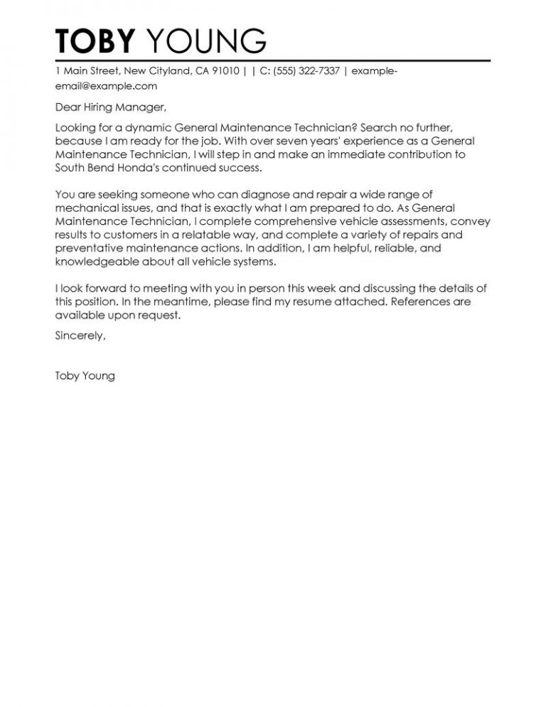 General Cover Letter Sample Resume Examples Templates General Cover ...