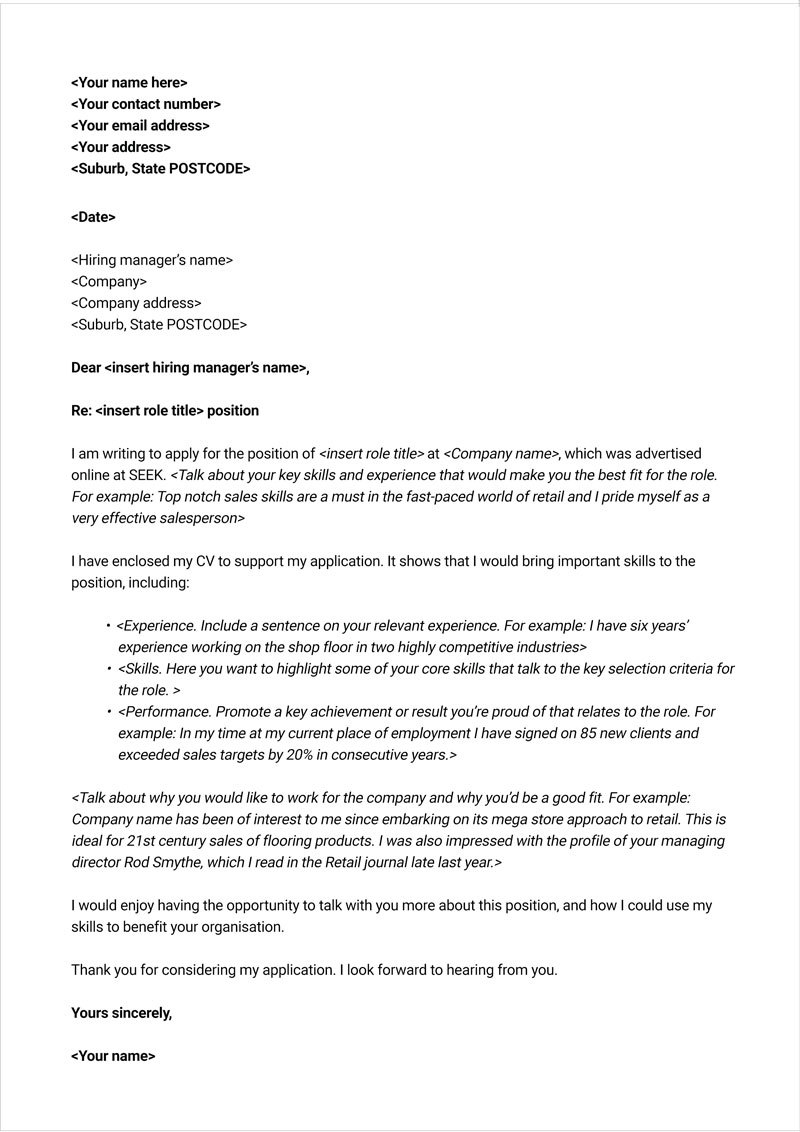 26+ Good Cover Letter For Resume - letterly.info