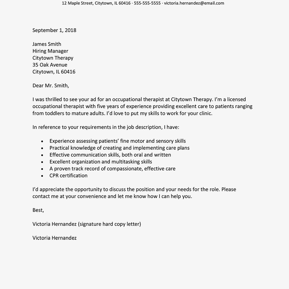 26+ Good Cover Letter For Resume - letterly.info