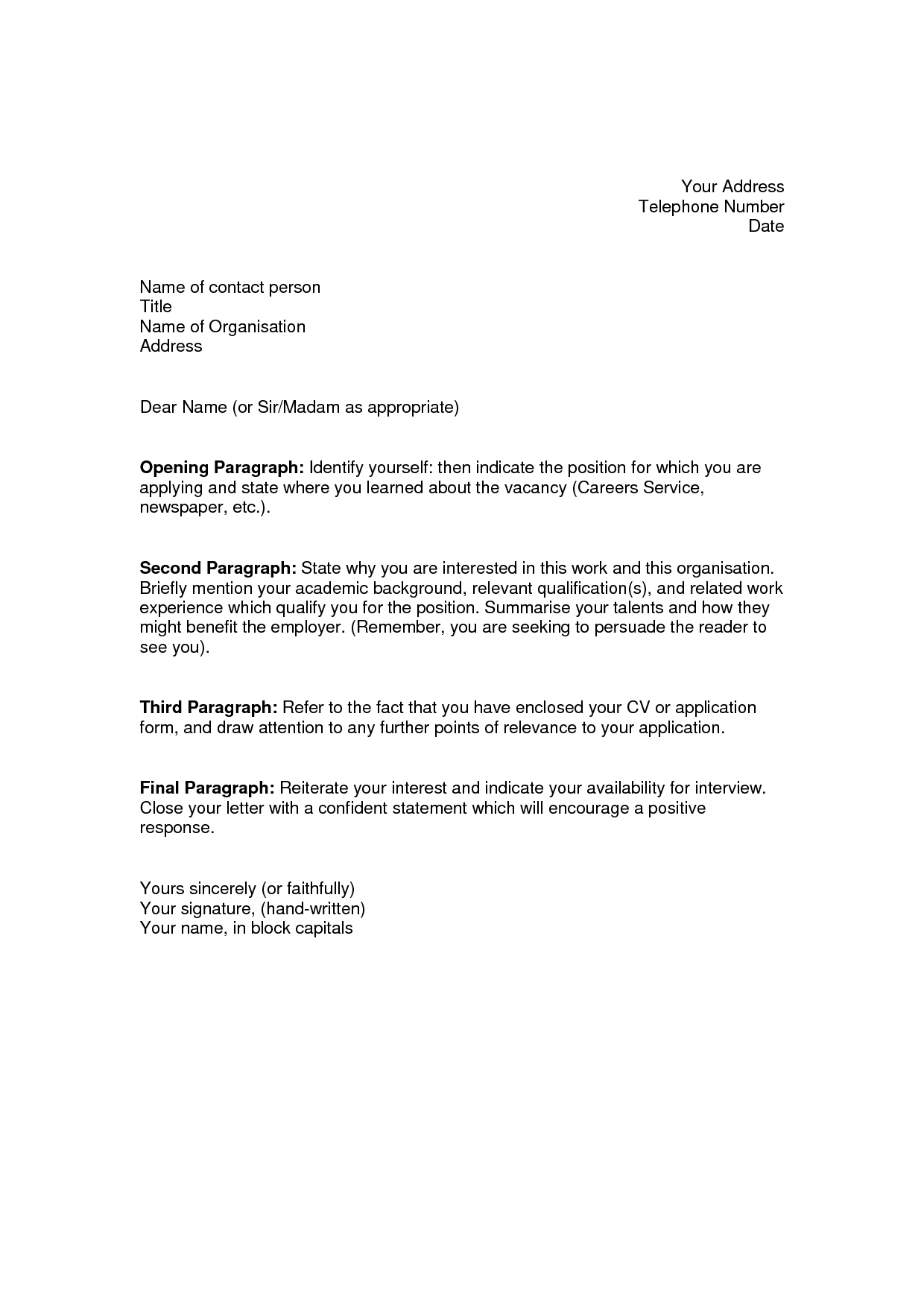 30+ Good Cover Letter - letterly.info