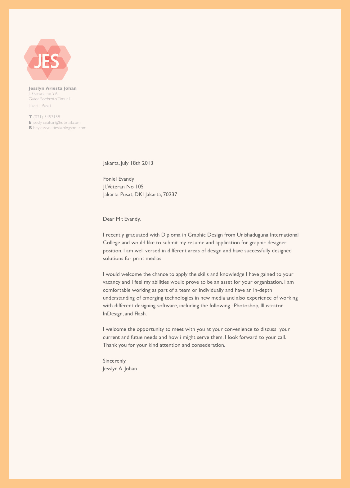 30+ Graphic Design Cover Letter - letterly.info