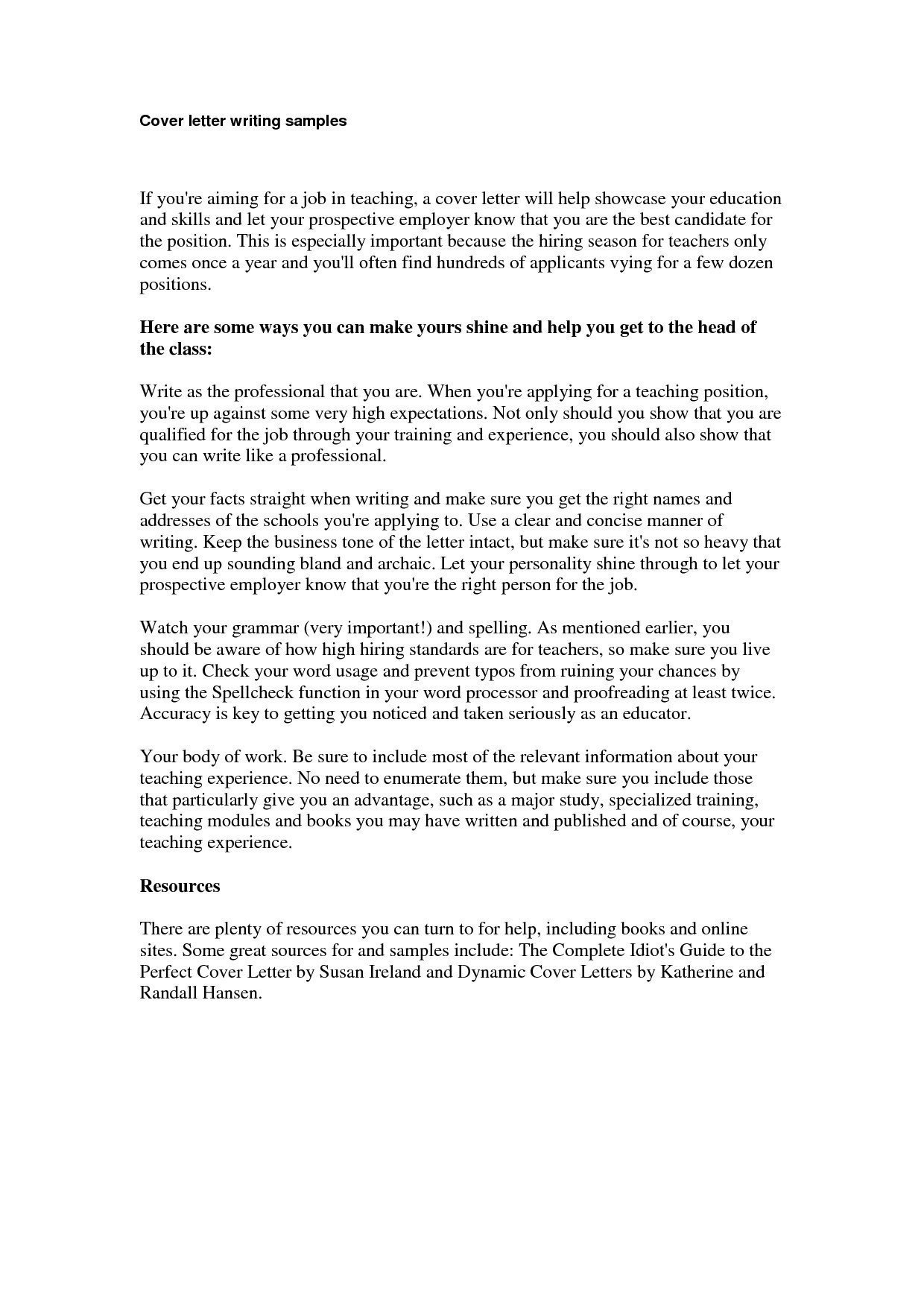 23+ How Important Is A Cover Letter - letterly.info