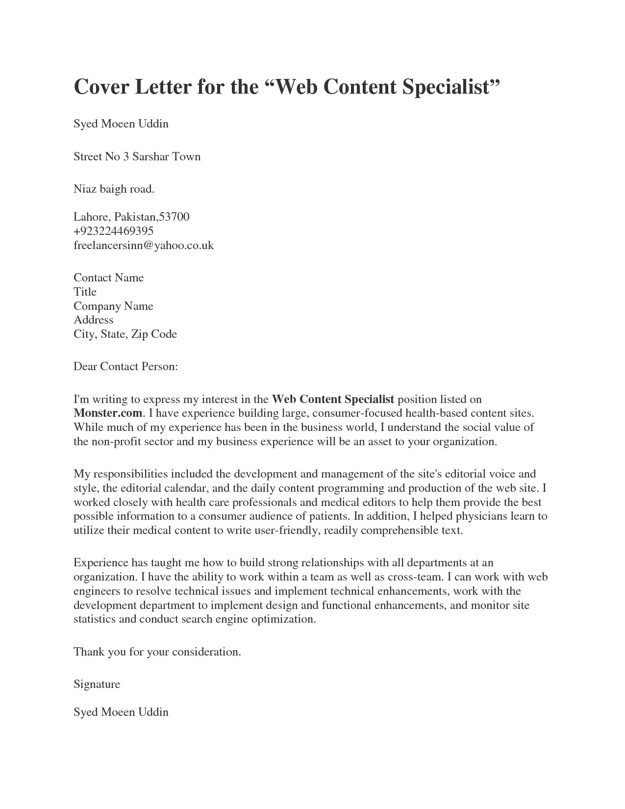 25+ How To Address Cover Letter - letterly.info 25+ How To Address Cover Letter - letterly.info