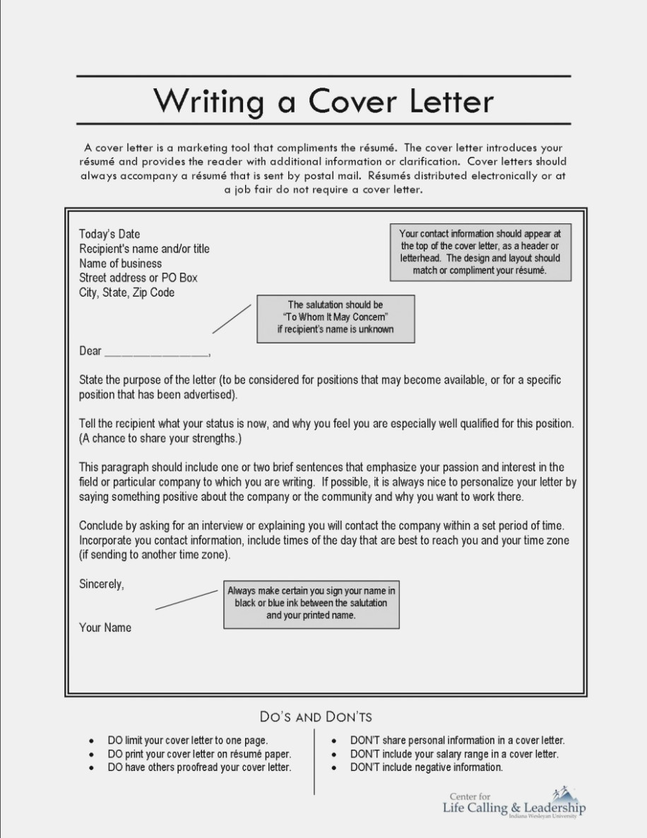 30+ How To Make A Cover Letter - letterly.info