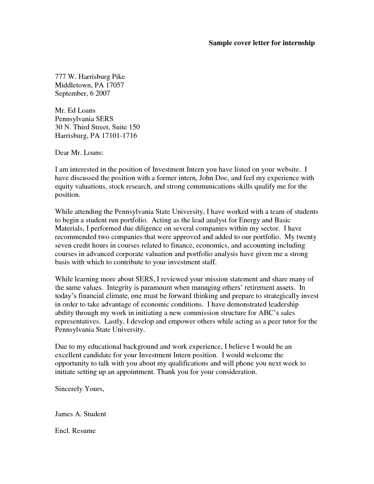 30+ How To Write A Cover Letter For An Internship - letterly.info