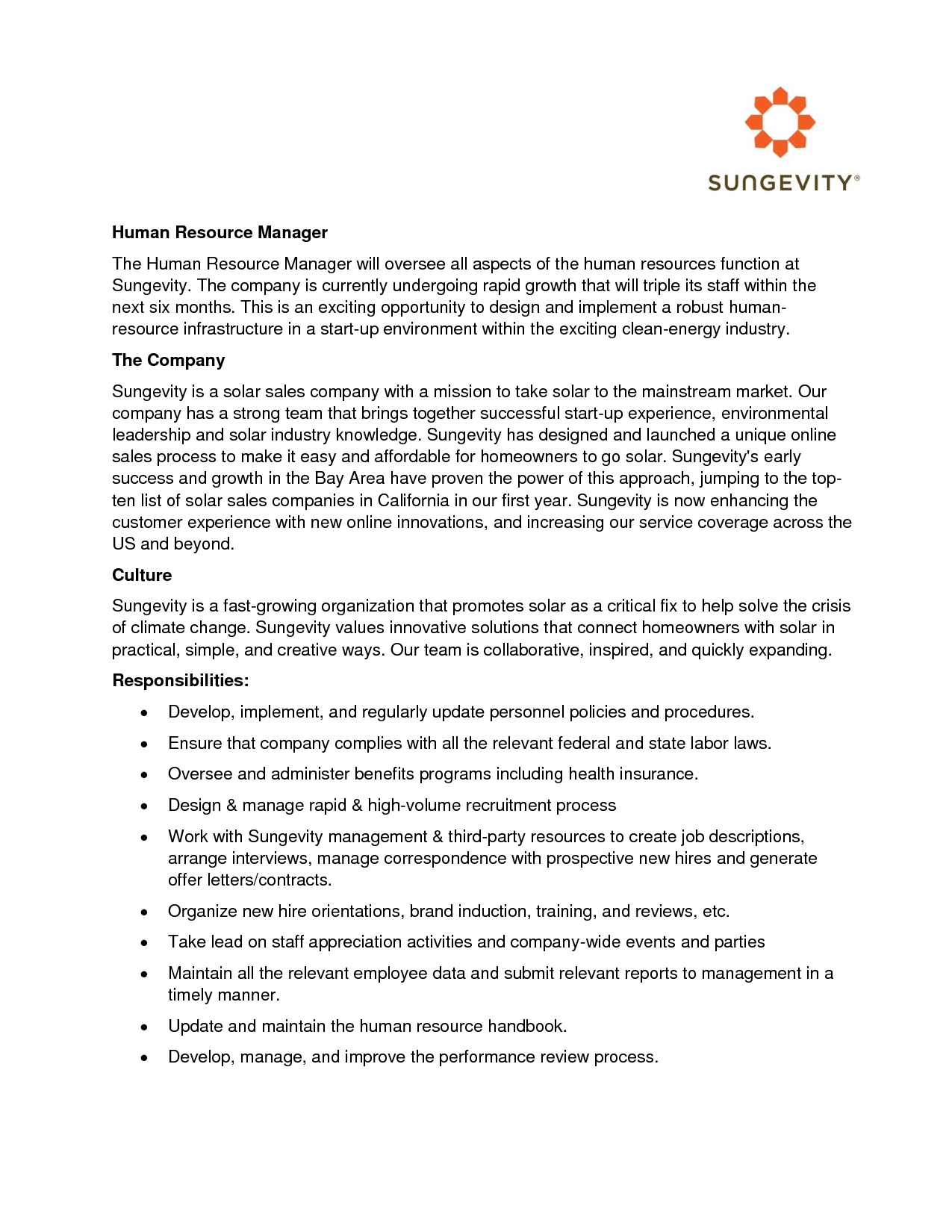 23+ Human Resources Cover Letter - letterly.info