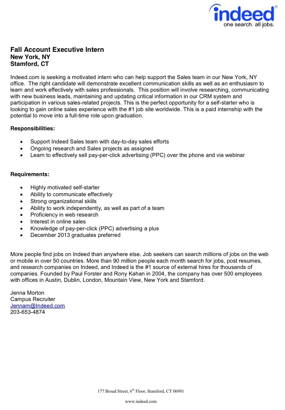 23+ Indeed Cover Letter - letterly.info